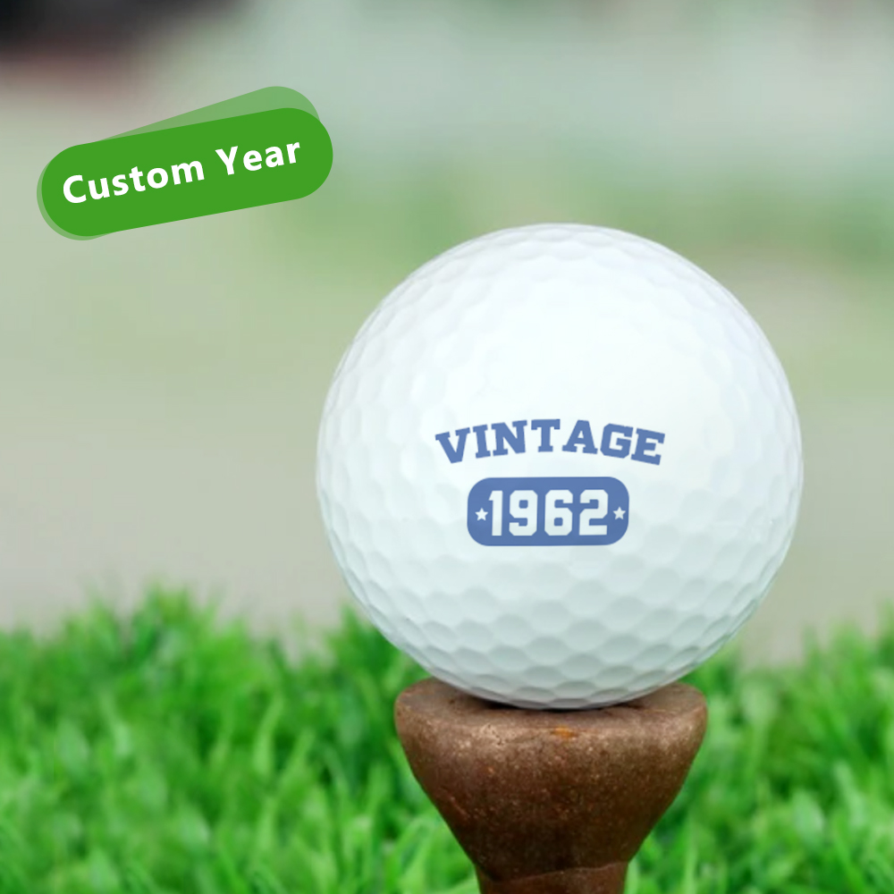 Custom Golf Balls Personalized Vintage Golf Ball Gifts for Golfer ...
