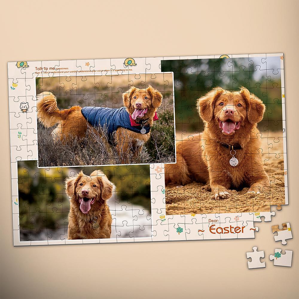 Personalized Jigsaw Puzzle Cute Pet from Photo 35 1000 Pieces ...