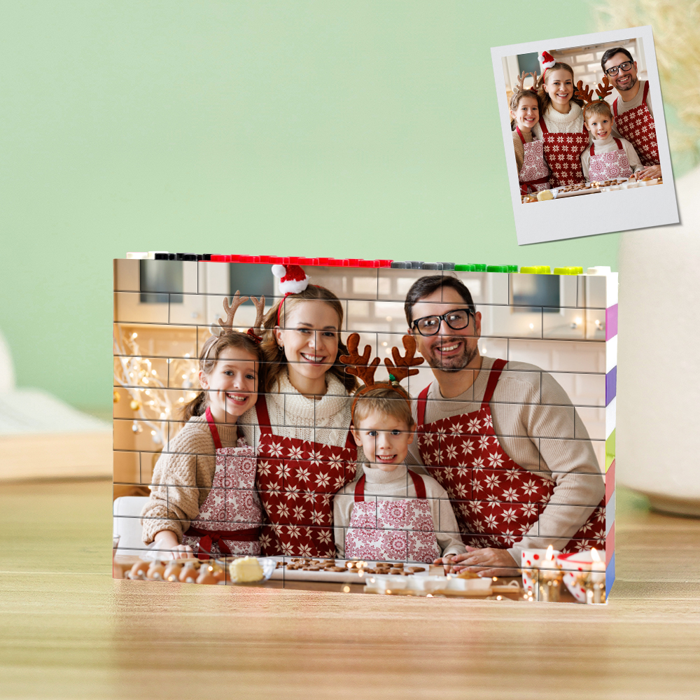 Custom Colors Brick Puzzles Personalized Photo Building Block ...