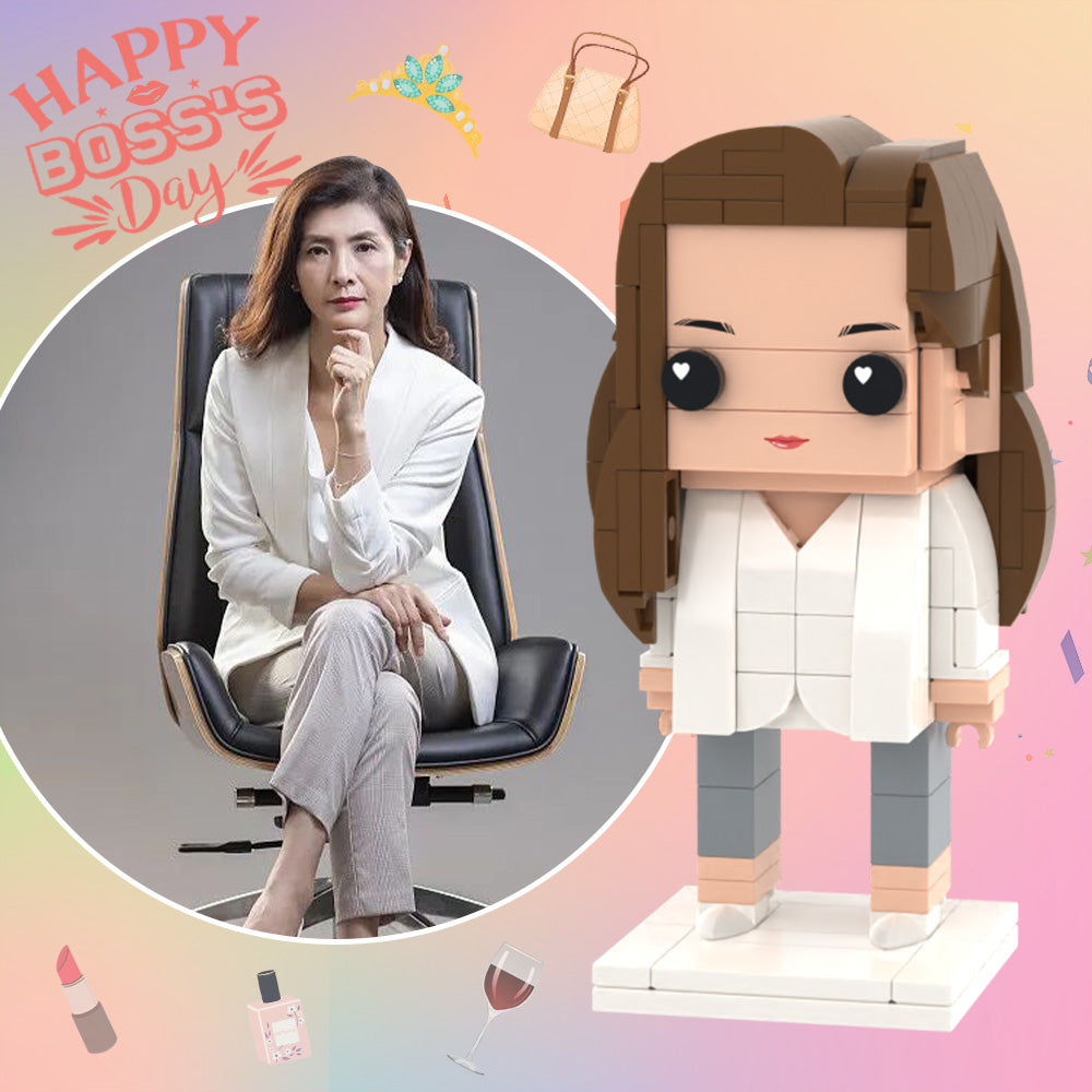 Bosss Ts Full Body Customizable 1 Person Custom Brick Figures Small