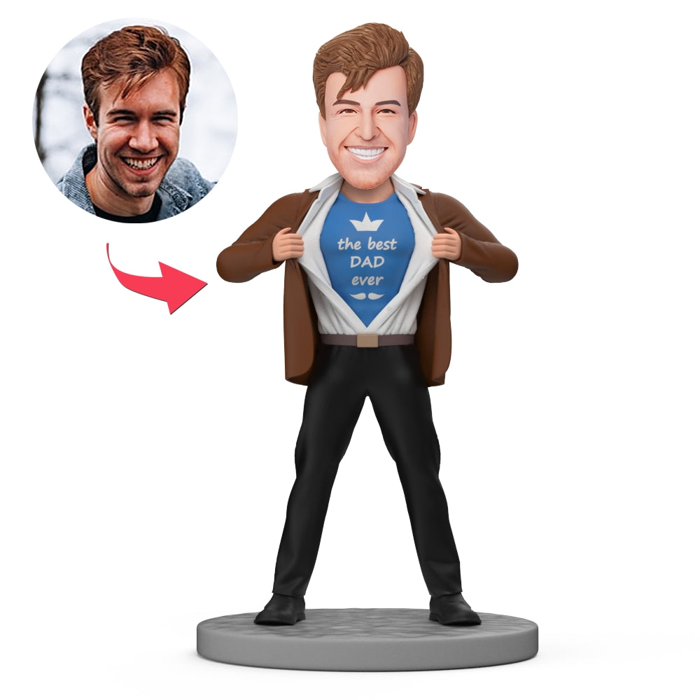 Custom Bobblehead Father's Day Gift - Best Dad Customized Bobbleheads ...