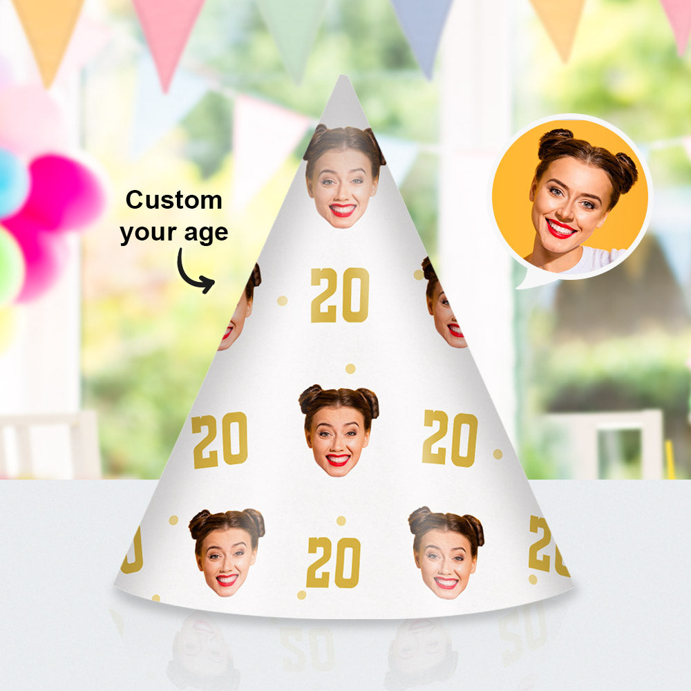 Personalized Party Hats Funny Birthday Party Decorations Supplies for ...