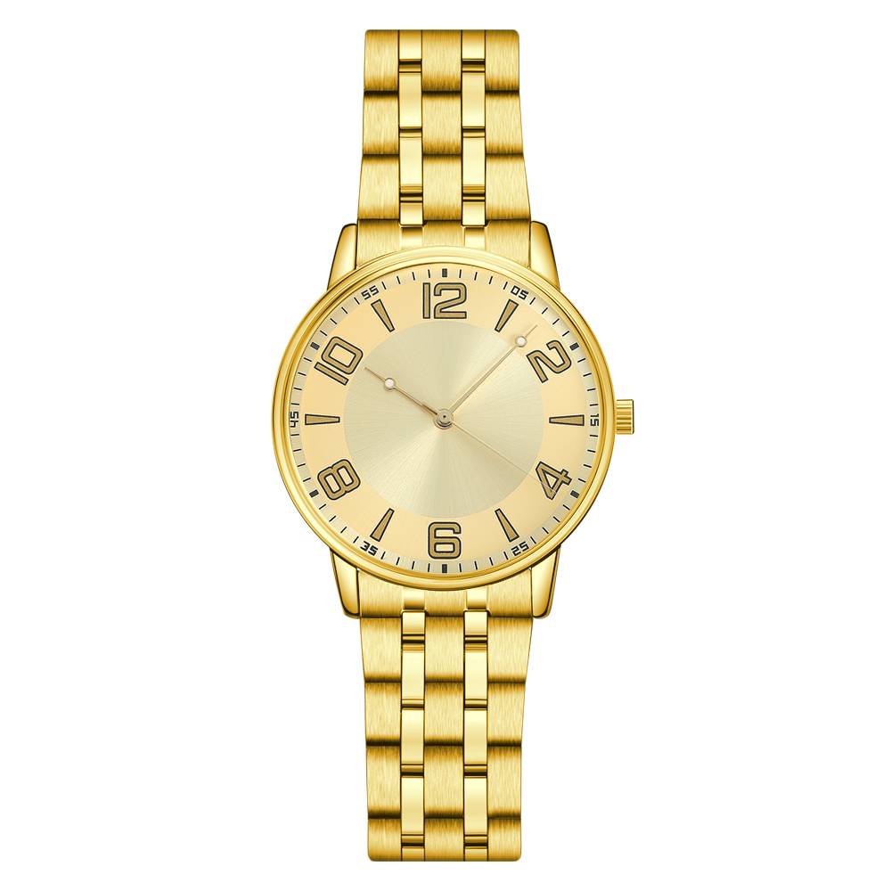 Luxury Men's Golden Watch - Elegant Timepiece - MadeMine Custom Drop ...