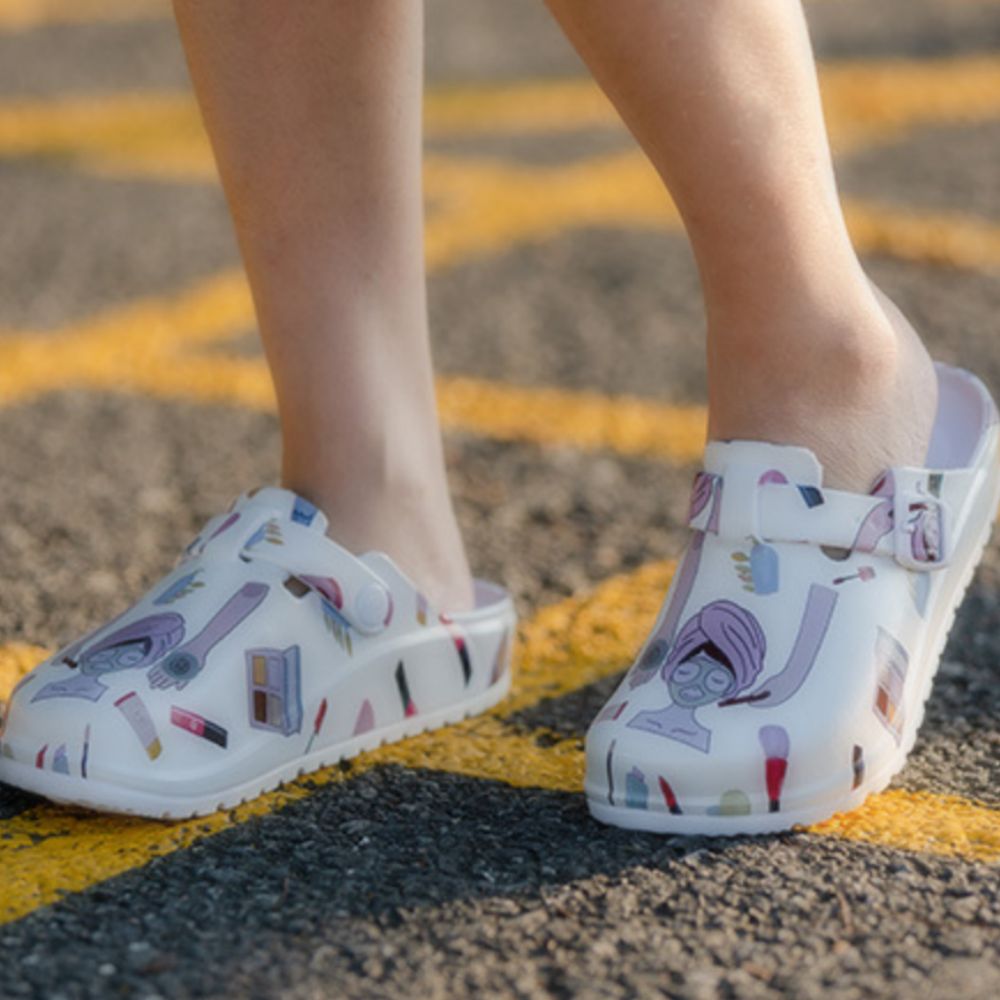 Laboratory Clogs Comfort Mules Close Toe Nurse Shoes Slip On Garden ...