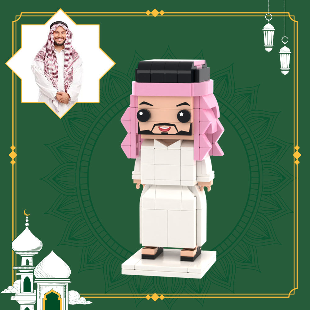 Creative Gifts Full Body Customizable 1 Person Brick Figures Custom ...