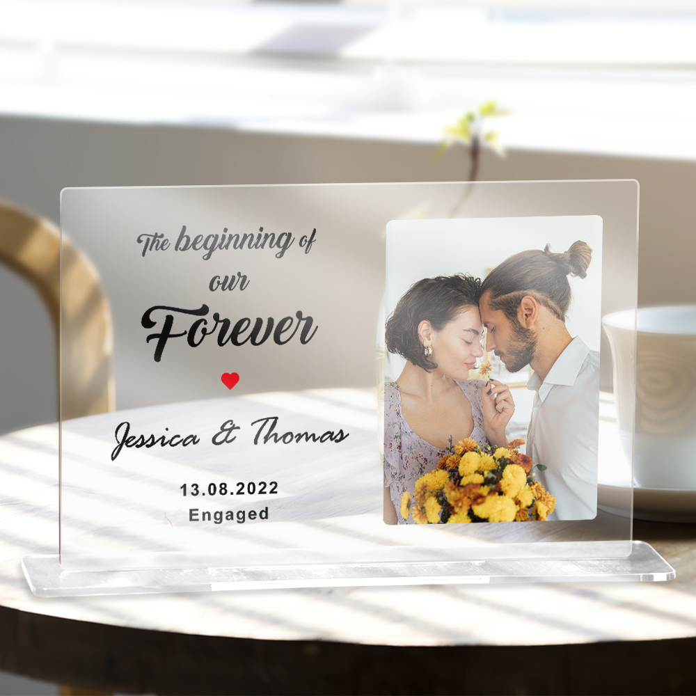 Personalized Engraved Text Acrylic Plaque Custom Photo Plaque ...