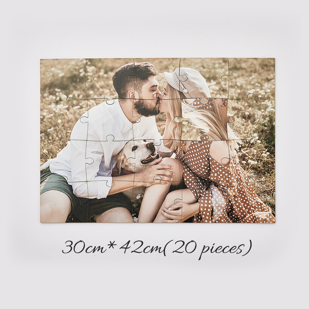 Custom Wooden Jigsaw Puzzle 30CM*42CM (20 Pieces) - Without Frame ...
