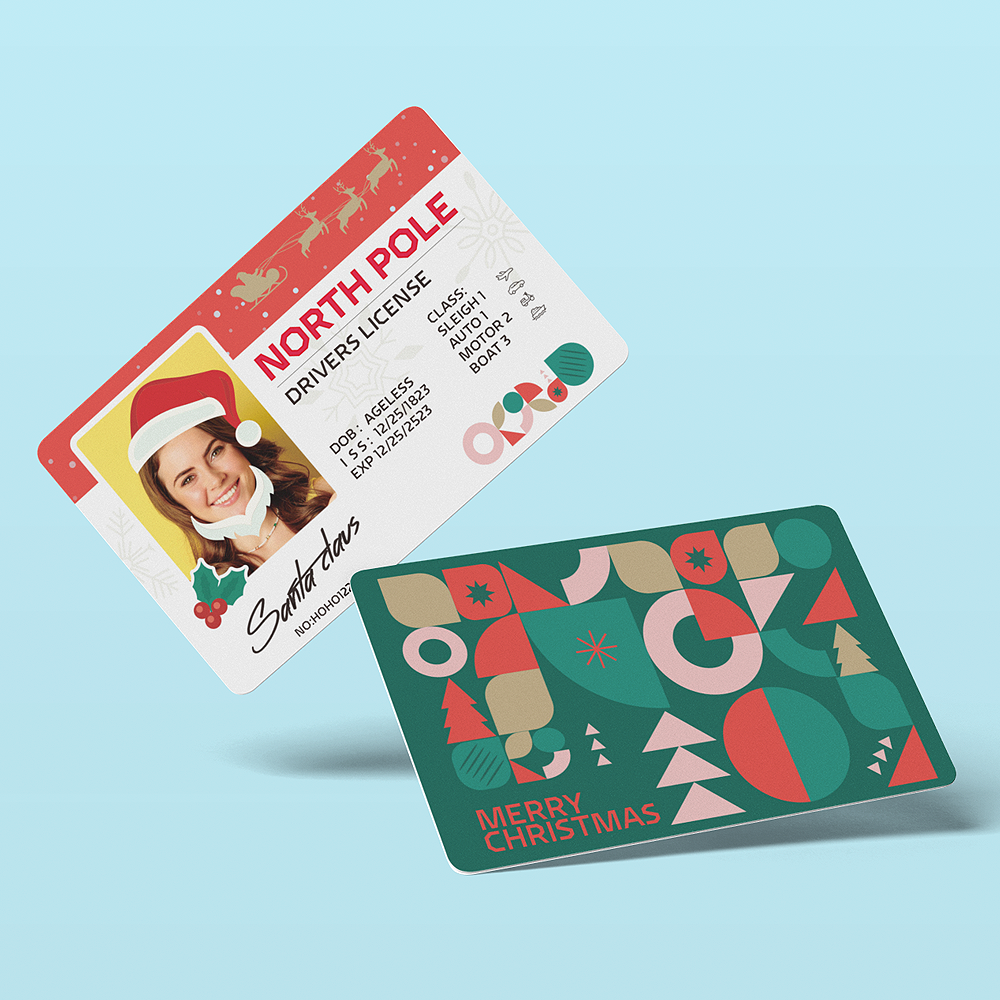 Personalized Christmas Wallet Cards Wallet Photo Prints Wallet Insert ...