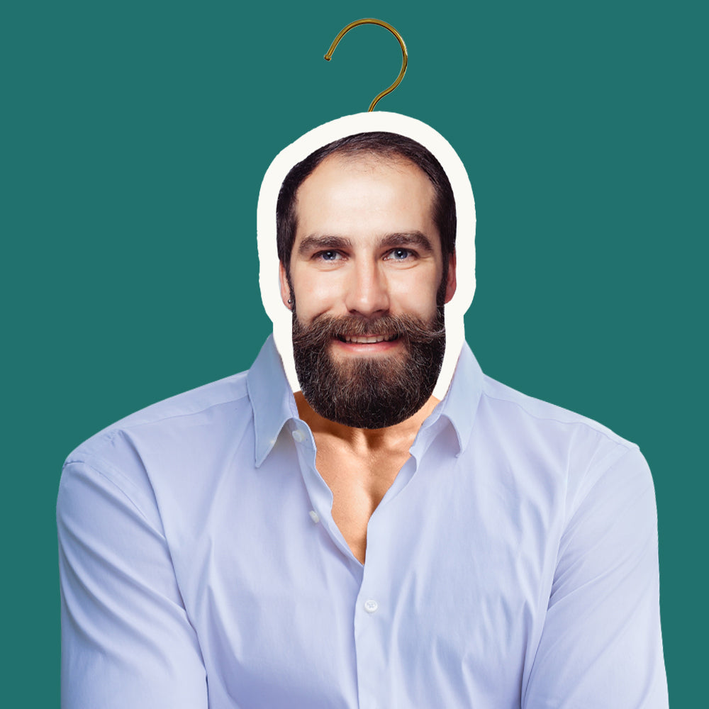 Custom Face Hanger For Your Friends Personalized Muscular Man Portrait ...