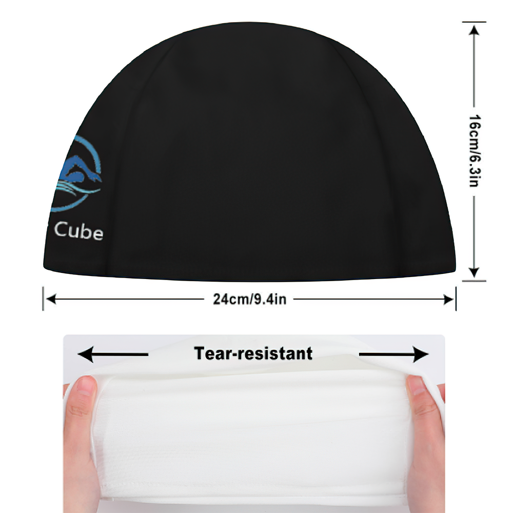 Custom Logo Swimming Cap Personalized Swim Caps Swimming Hats for Men Women - MadeMine Custom ...