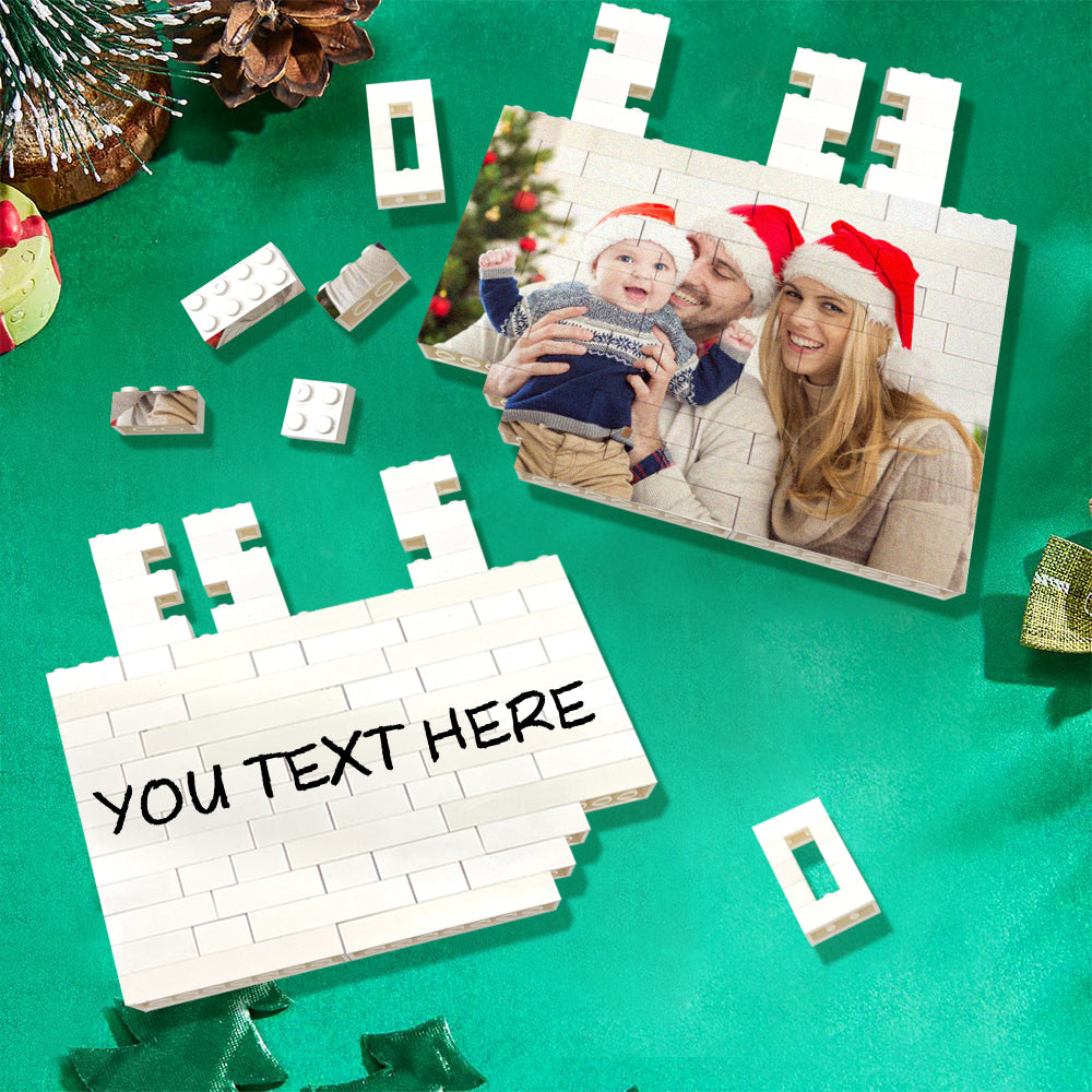 Custom Building Brick Photo Block Personalised Brick Puzzles Gifts for ...