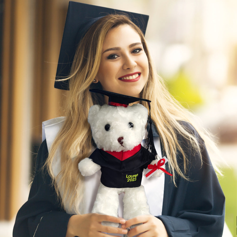 Personalized Graduation Bears Plush Stuffed Animal Bear for Graduation ...