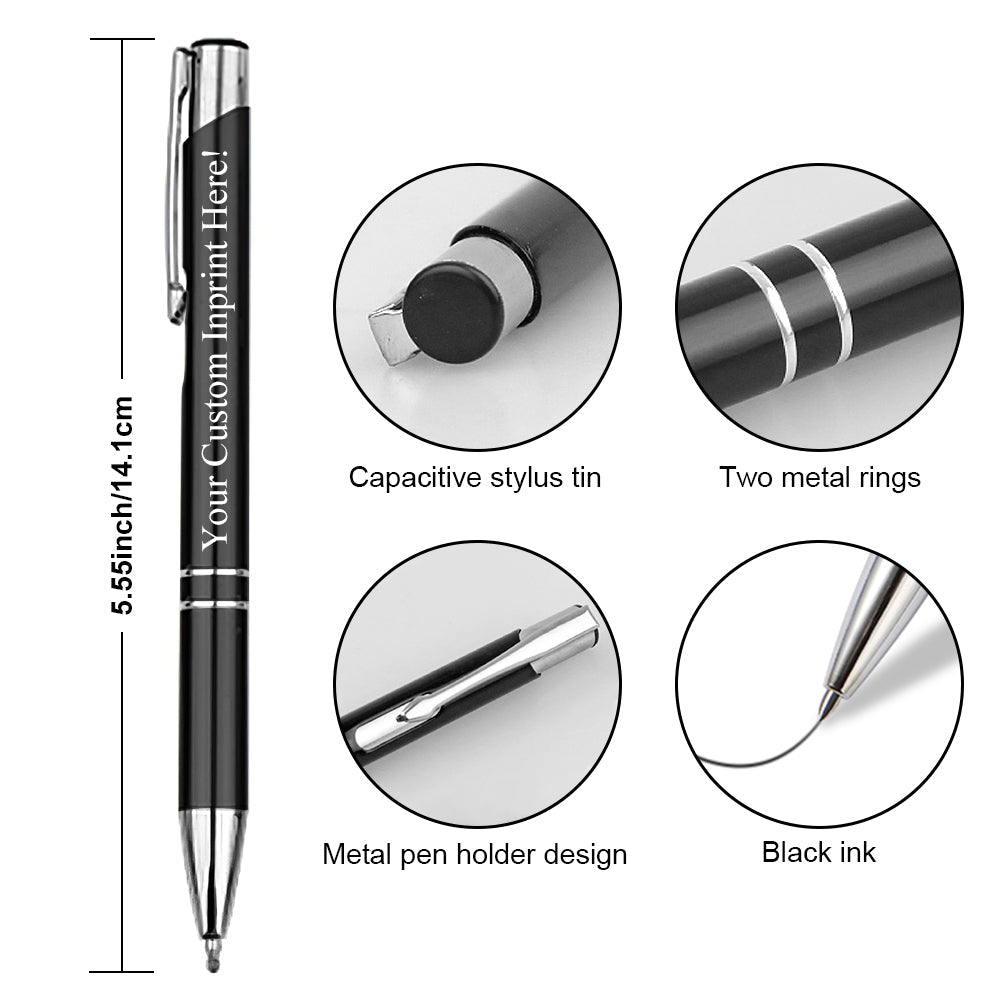 Custom Pens Office Pens Personalized Pens Metallic Printed Name Pen ...