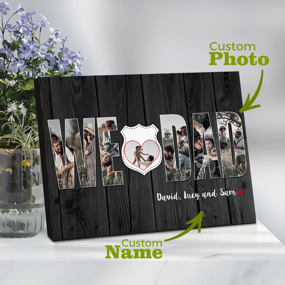 Custom Home Wall Decor Father's Day Gift For Father from My Dearest Dad ...