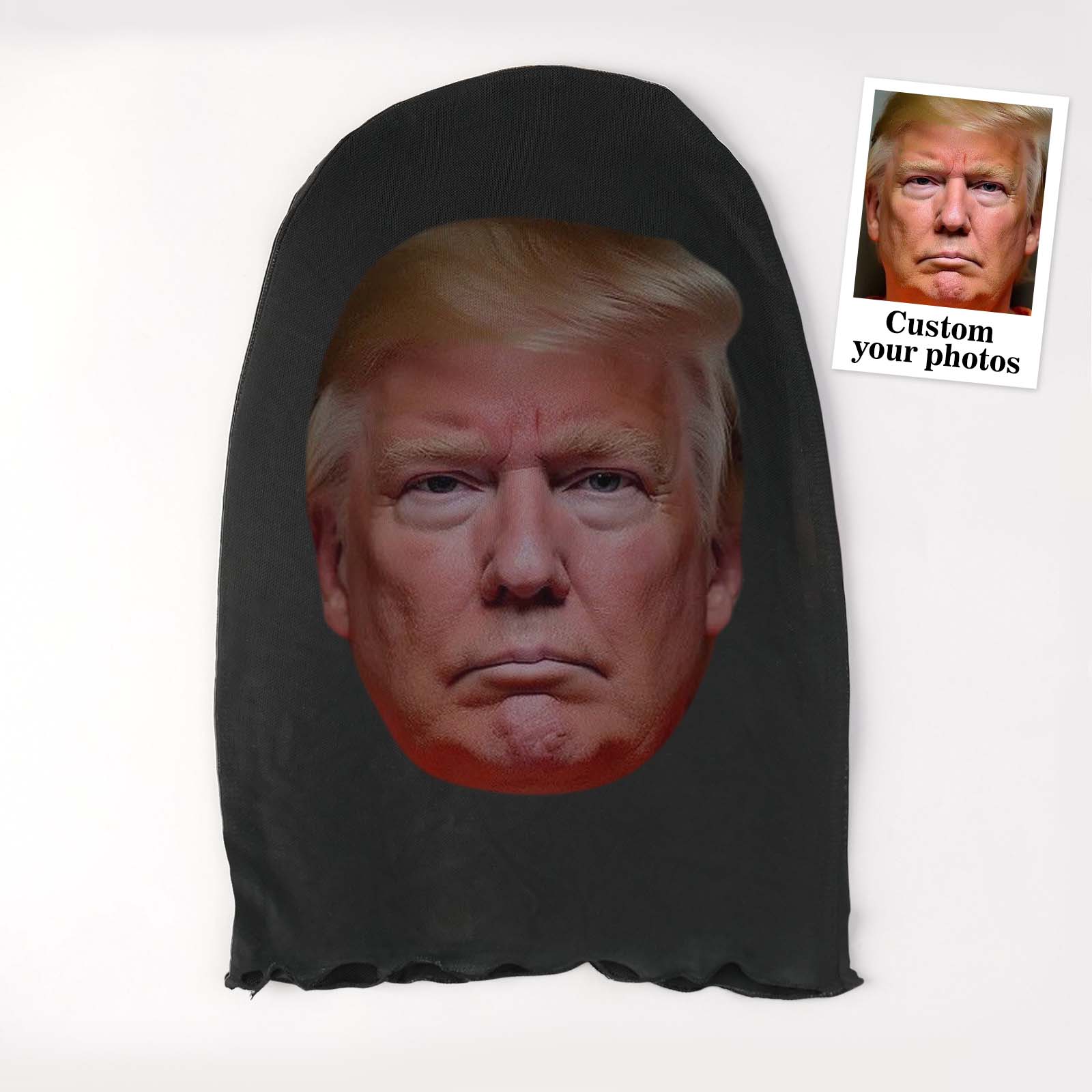 Trump Mask Custom Face 3D Spoof Mask Personalized Cosplay Funny Mask ...