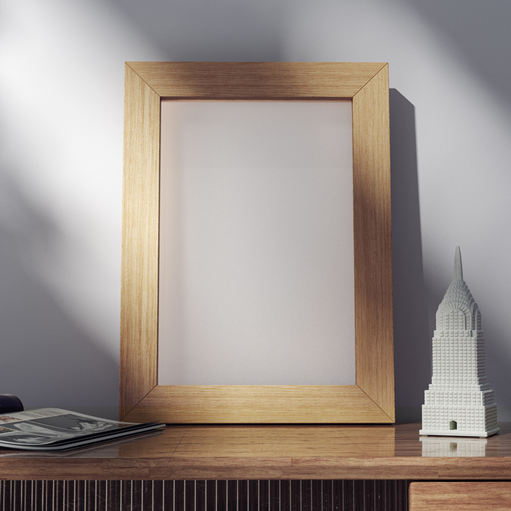 Custom Acrylic Plauqe Wooden Frame with Warm Light - Mademine ...